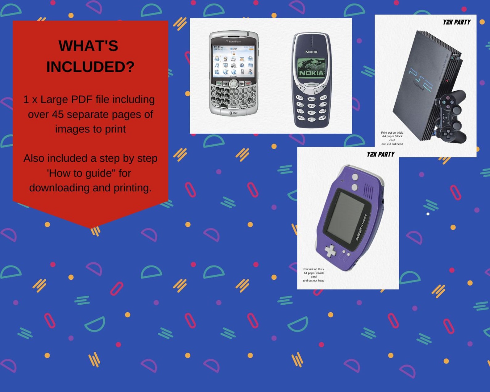 Ultimate 2000s Party Pack - Y2K Party Supplies - 2000s Birthday ...