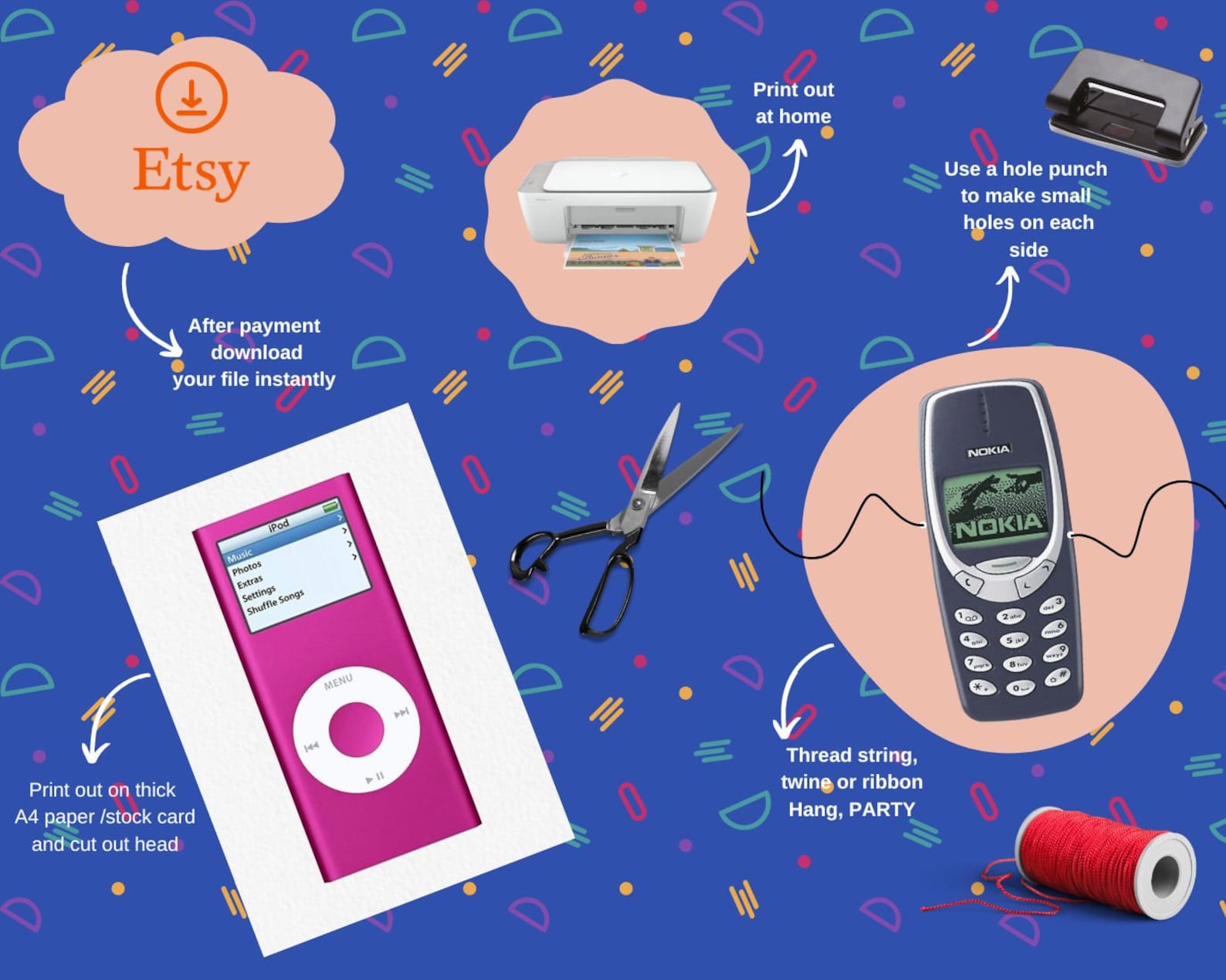 Ultimate 2000s Party Pack - Y2K Party Supplies - 2000s Birthday ...