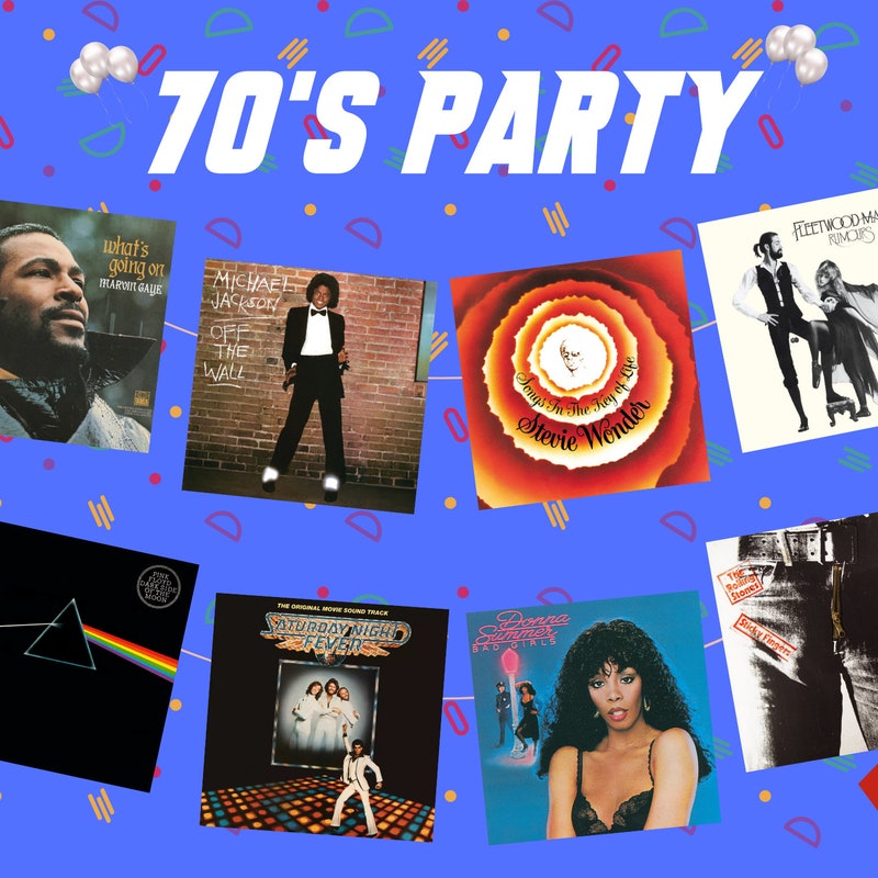 70s Party Decor - Etsy