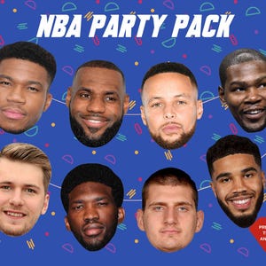 NBA Basketball Player Party Pack - Lebron, Curry, Giannis - Basketball ...