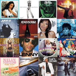 2000s Y2K Album Cover Art Collage Kit DIGITAL DOWNLOADS 60 - Etsy Australia