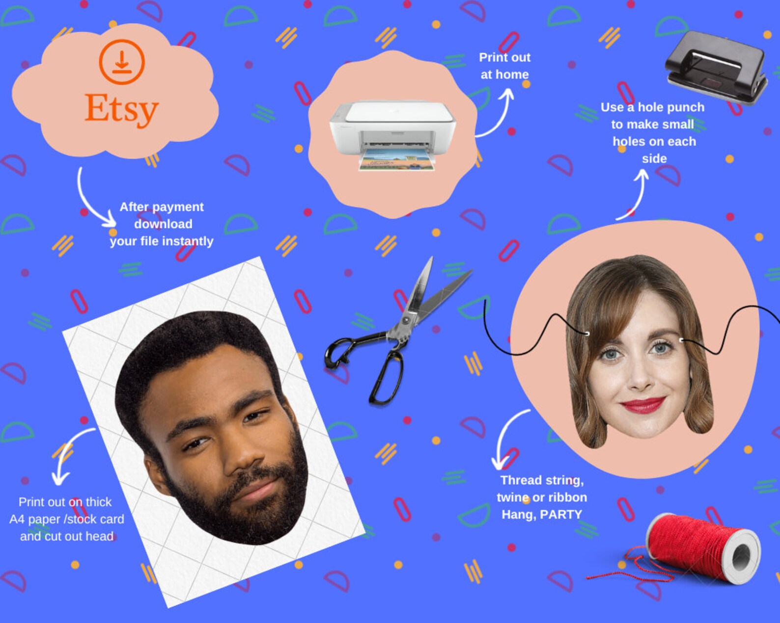 Community TV Show Icons Banner - Community Party Decorations - TV Show ...