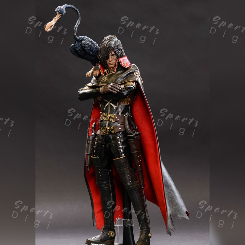 Captain Harlock 3D Prints STL File - Etsy Captain Harlock 3D Prints STL File - Etsy