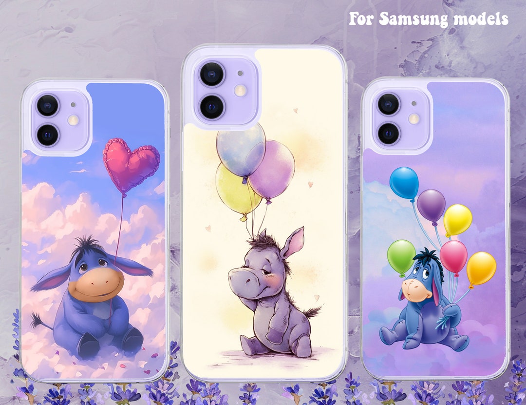 Eeyore Balloons Cute Phone Case for Samsung Galaxy Models - Etsy