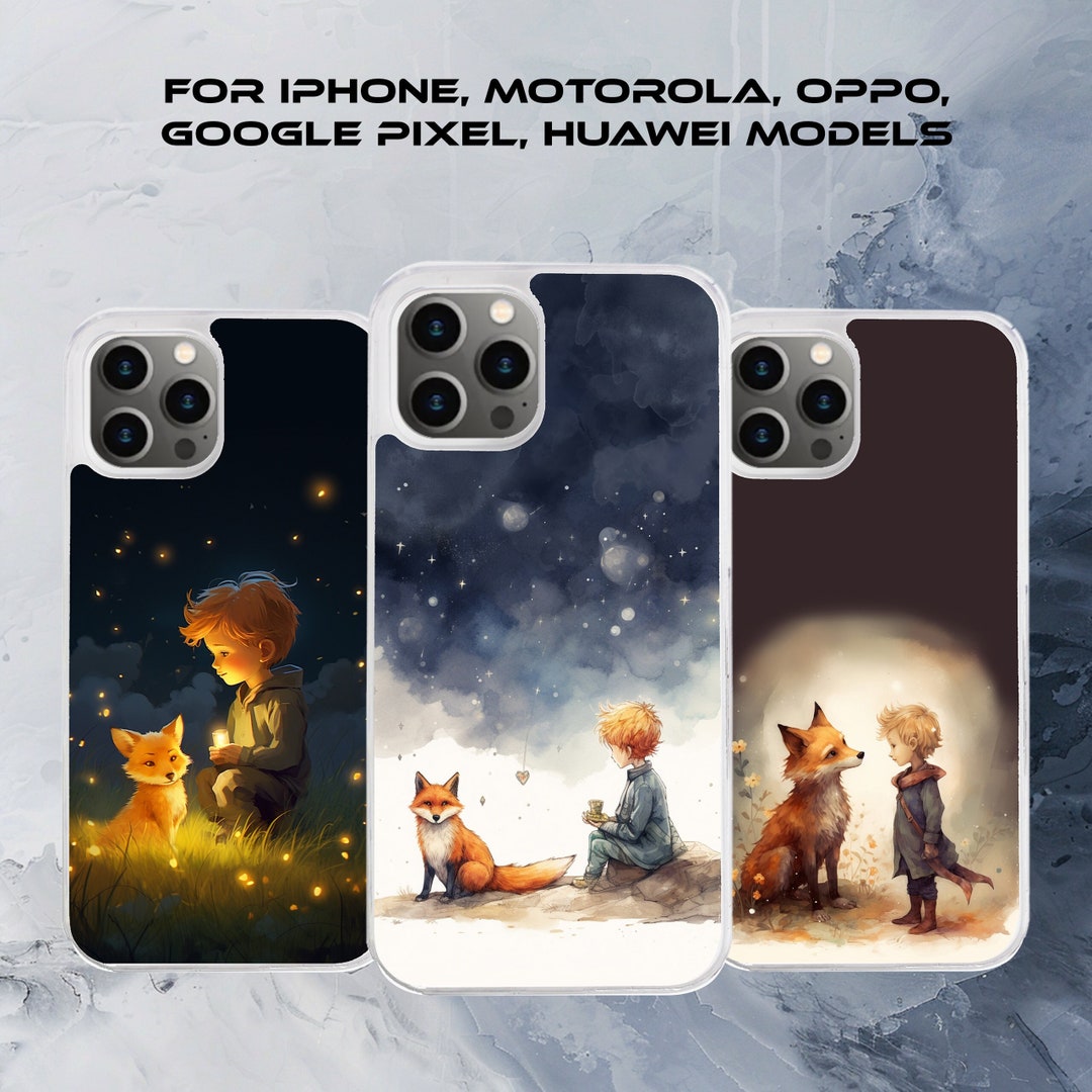 Little Prince and Fox Phone Case for Iphone, Motorola, Google Pixel ...