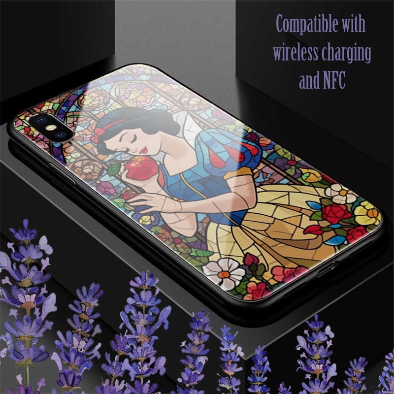 Stained Glass Snow White Premium Phone Case Cover for iPhone Samsung ...