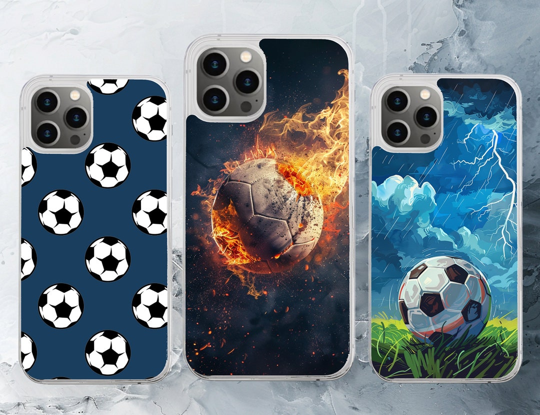 Football Soccer Ball Pattern Sports Fan Phone Case for Iphone, Motorola ...