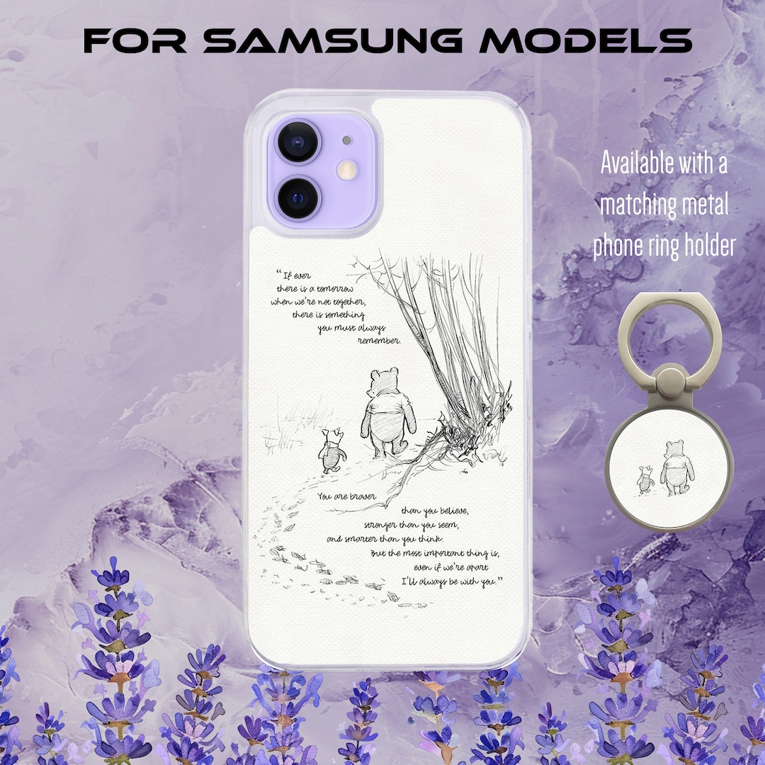 Winnie the Pooh Braver Quote Phone Case for Samsung Galaxy Models - Etsy