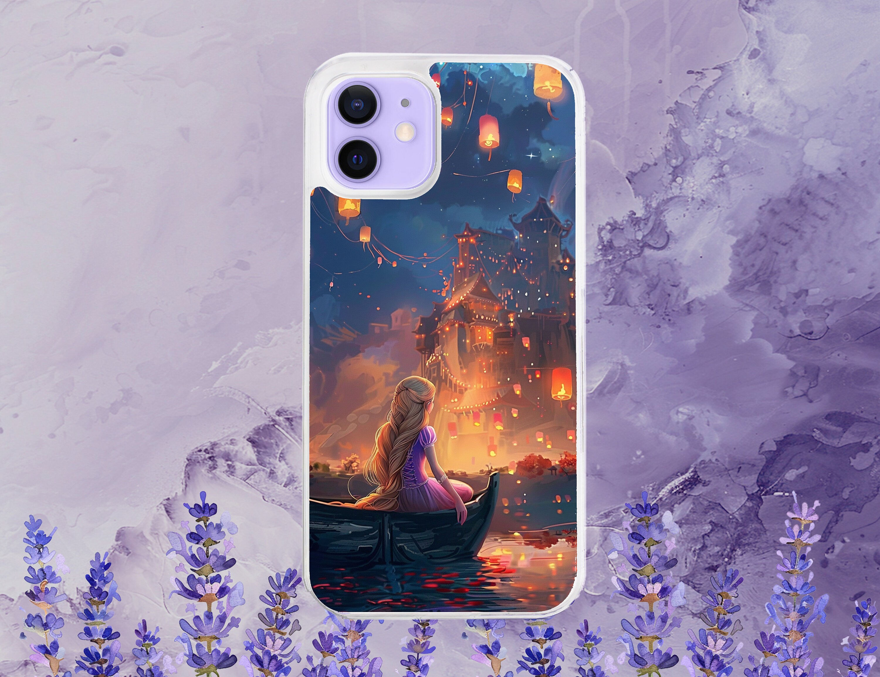 Princess Rapunzel With Lanterns Phone Case for Samsung Galaxy Models - Etsy
