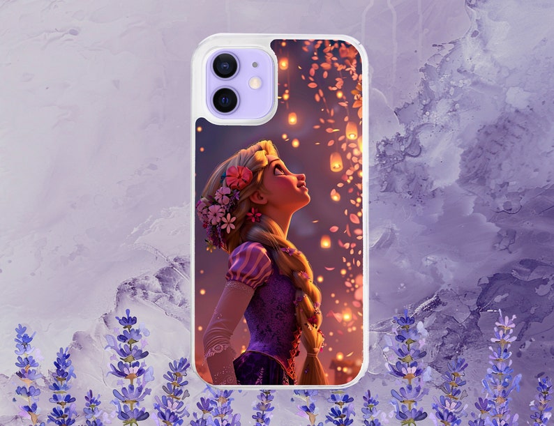 Princess Rapunzel With Lanterns Phone Case for Iphone, Motorola, Google ...