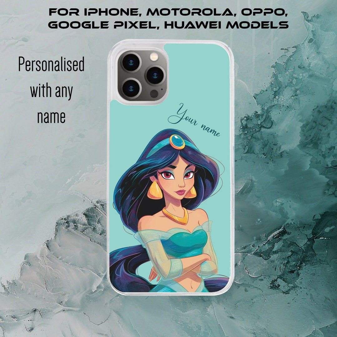Personalised Princess Jasmine Phone Case for Iphone, Motorola, Google ...