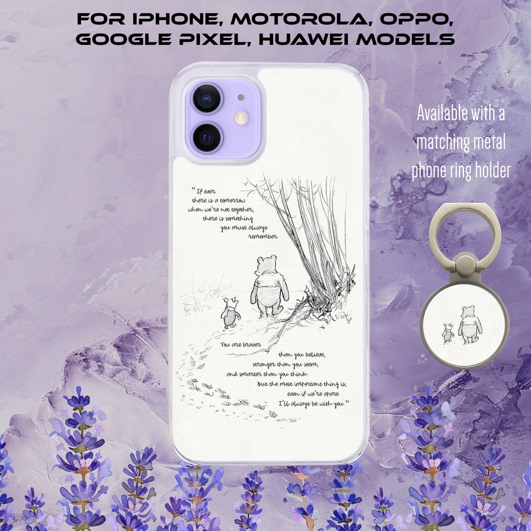 Winnie the Pooh Quote Cute Phone Case for Iphone, Motorola, Google ...