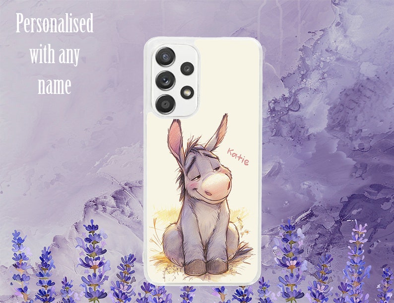 Personalised Eeyore Cute Sketch Phone Case for Samsung Galaxy Models - Etsy