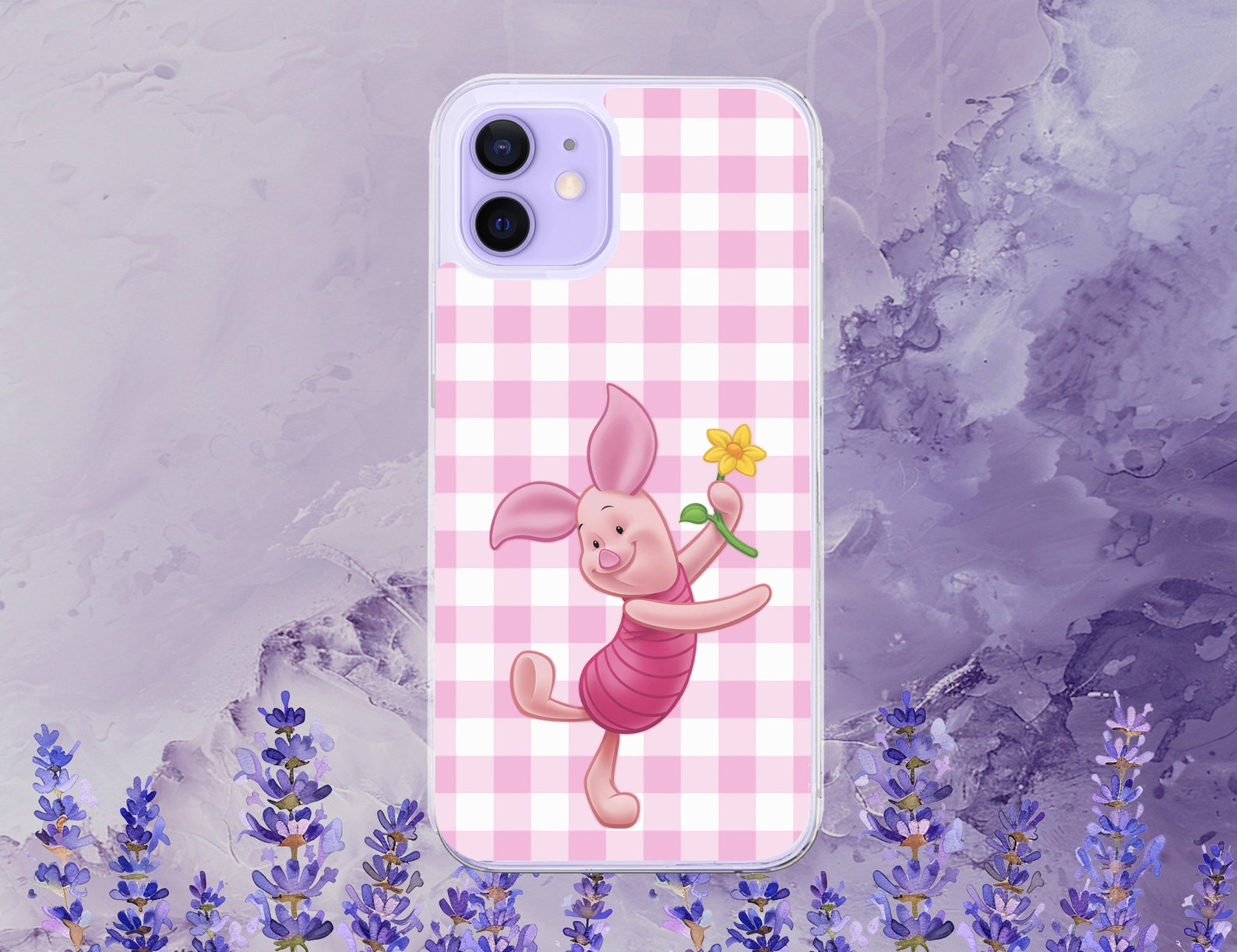 Piglet Pink Blue Winnie the Pooh Phone Case for Samsung Models - Etsy
