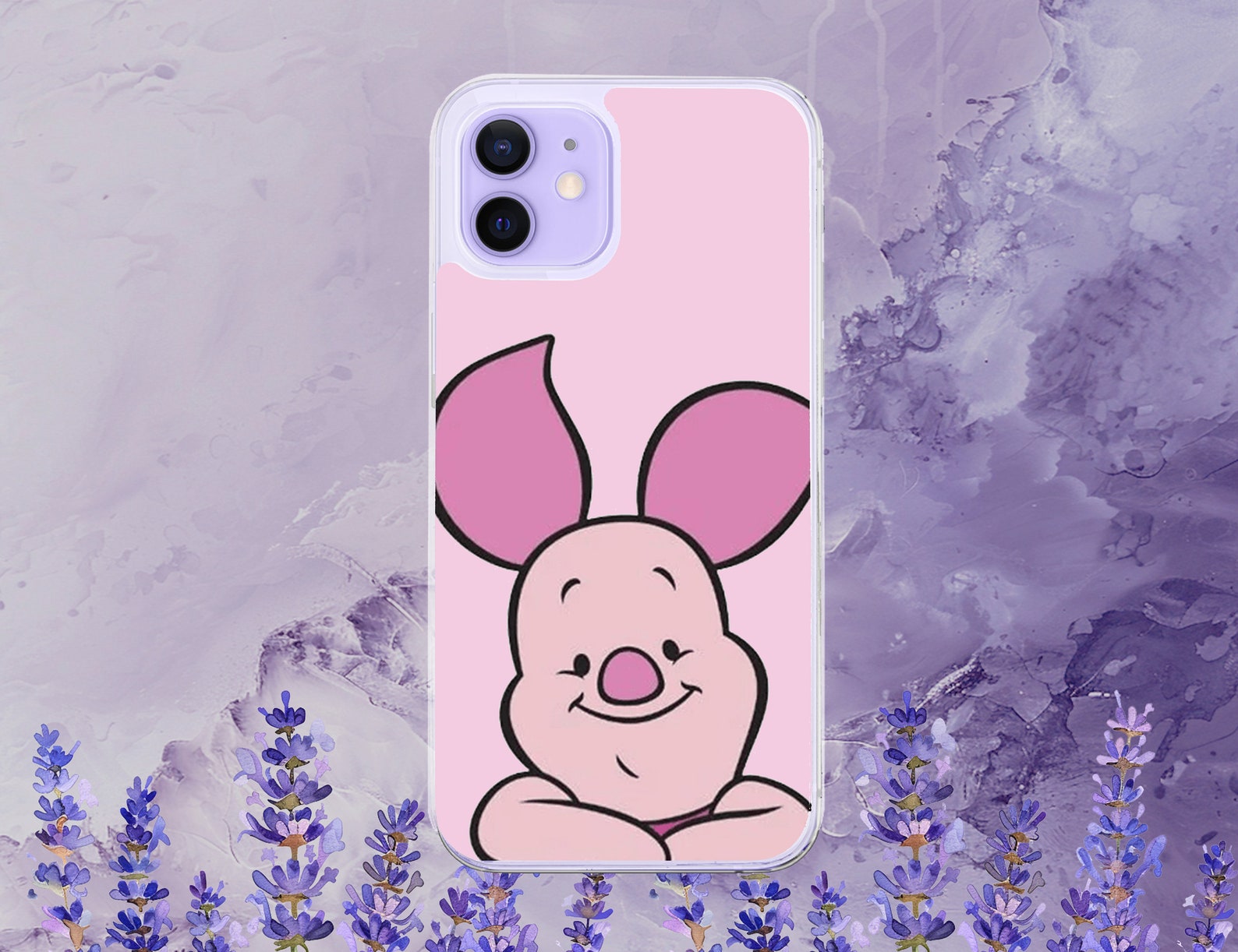 Piglet Pink Blue Winnie the Pooh Phone Case for Samsung Models - Etsy