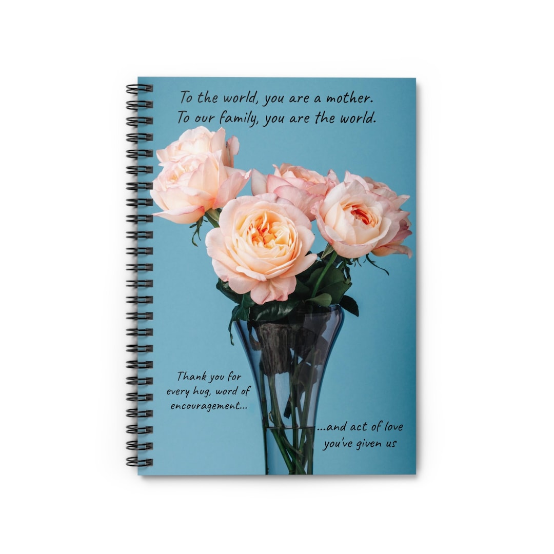 Maternal Grace Notebook: Notes of Love and Strength Spiral Notebook ...