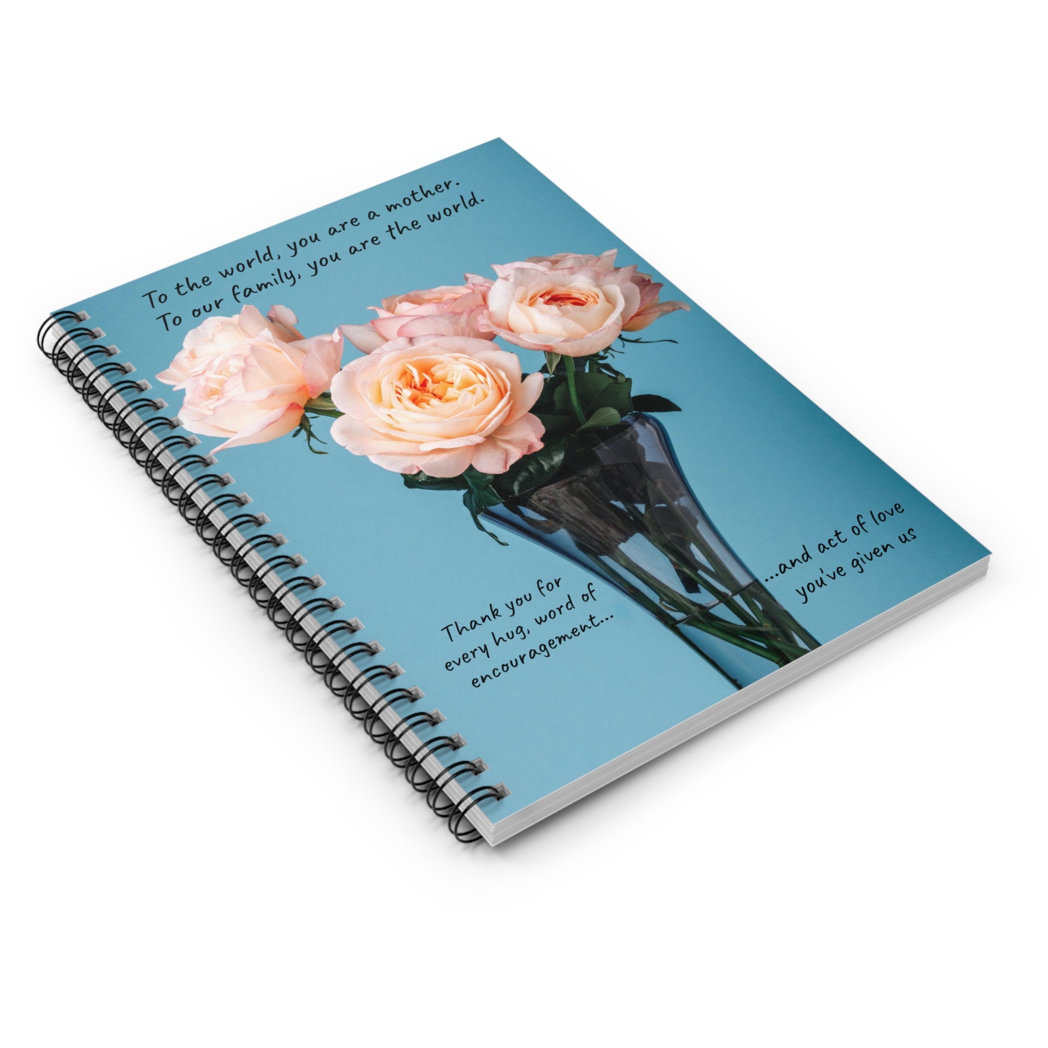 Maternal Grace Notebook: Notes of Love and Strength Spiral Notebook ...