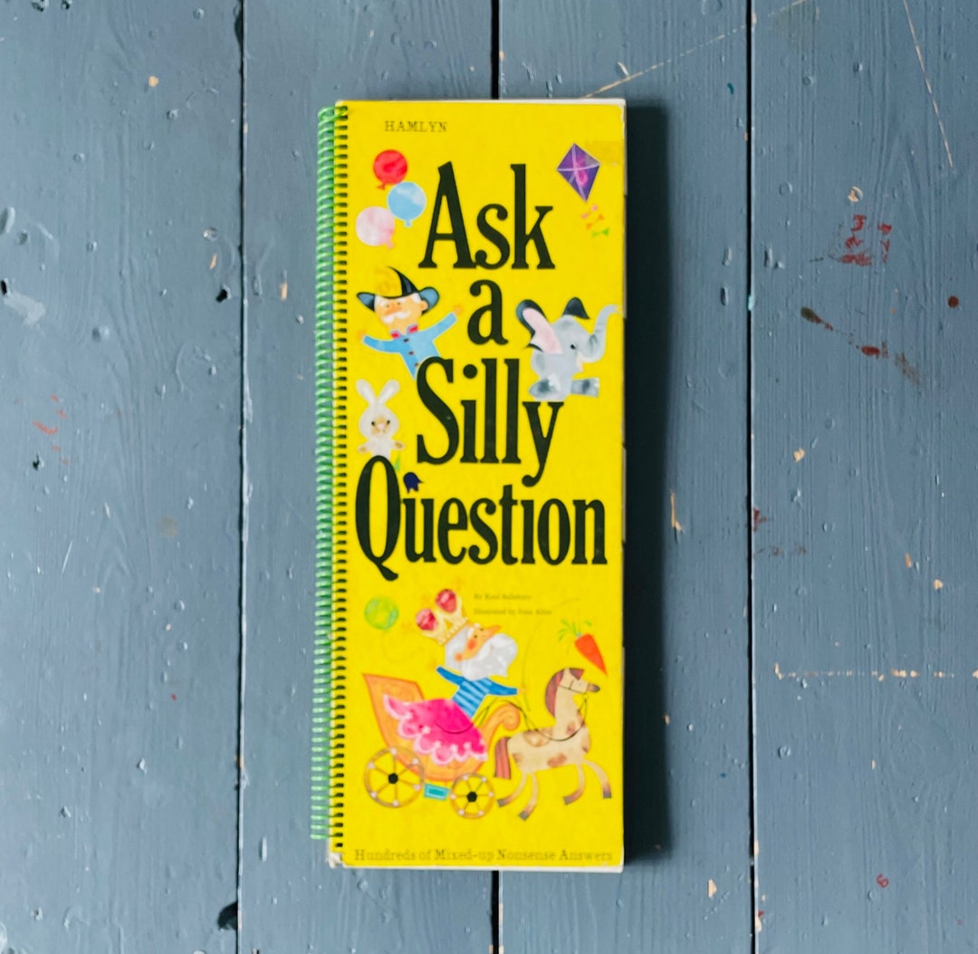 Vintage Children's Book, Hamlyn Flip Book, Ask A Silly Question - Etsy