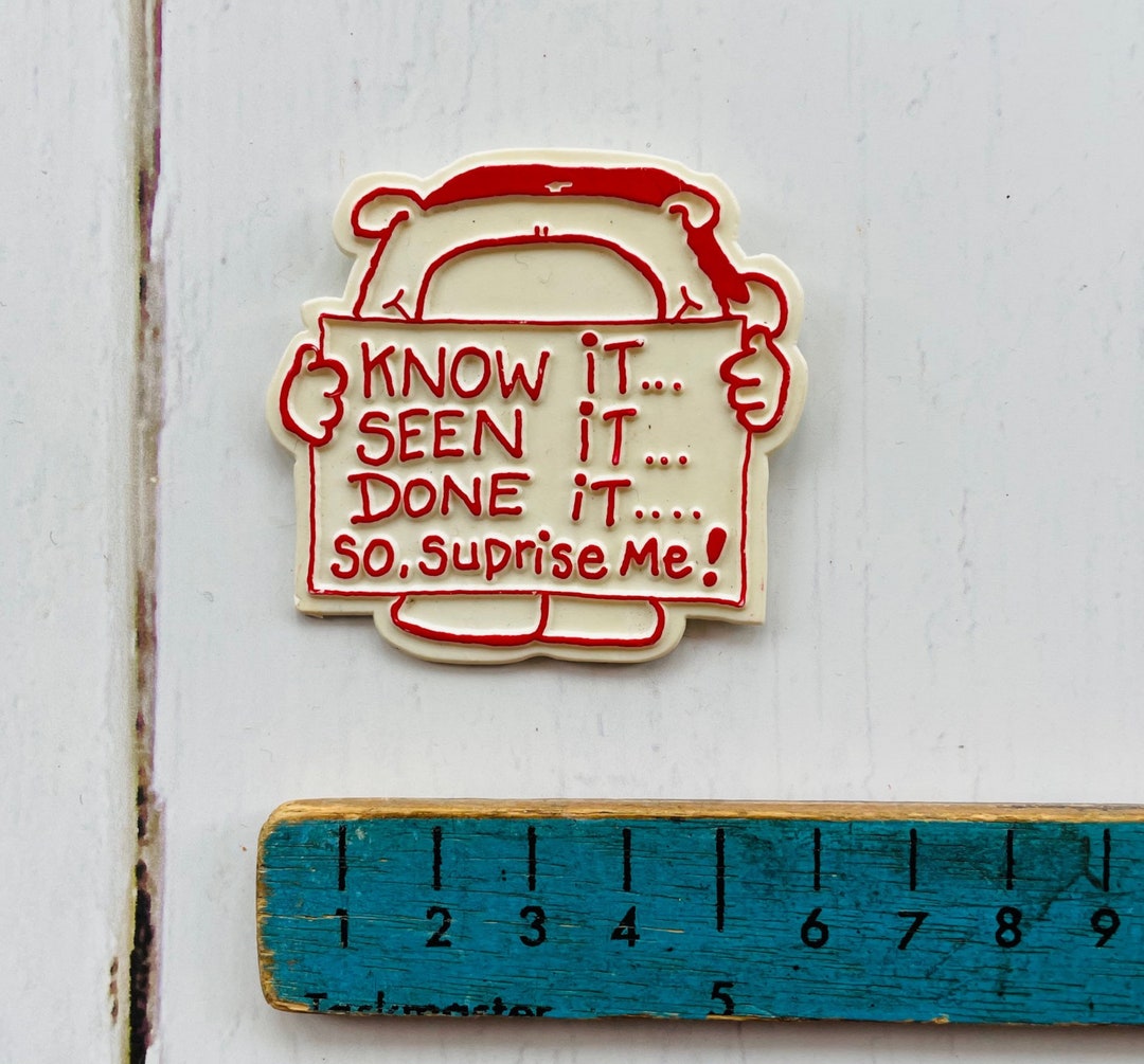 80's Retro Badge, Vintage Pin Badge - Etsy