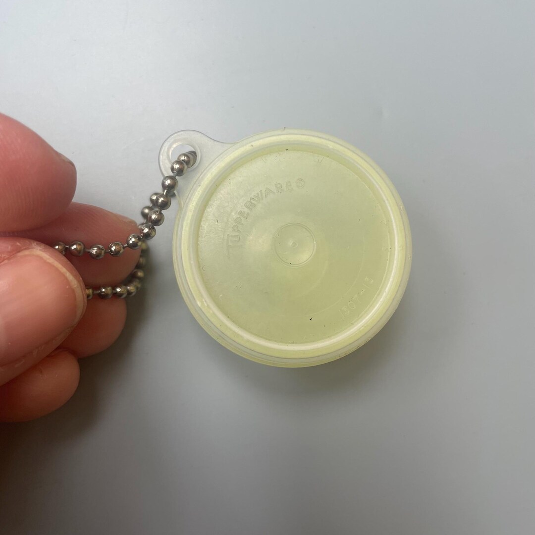 Vintage Tupperware Mini Wonderlier Bowl Keychain, Retro Keyring ...