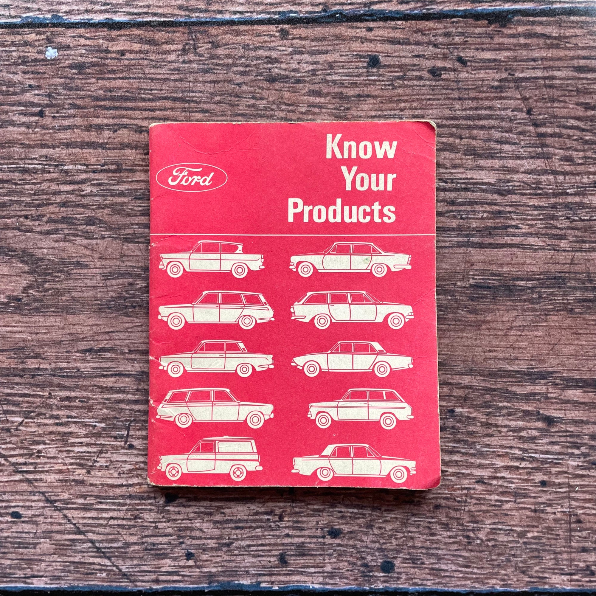 Vintage Ford Car Booklet, Vintage Ford Catalogue, Automobilia - Etsy