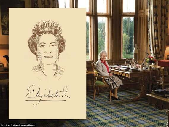 Her Majesty Queen Elizabeth II Signature Signed Museum Quality - Etsy UK