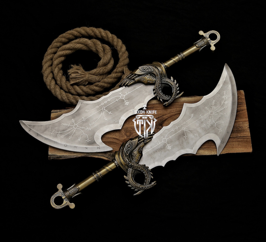 Elevate Your Collection With a Custom Hand-forged God of War Knife ...