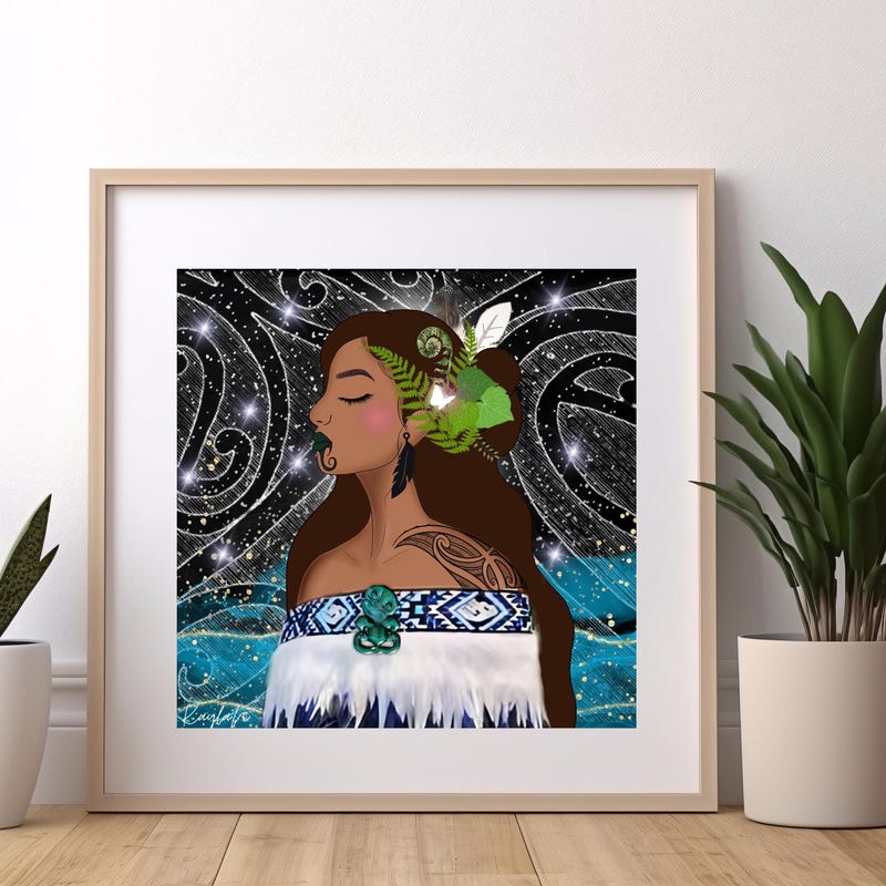 Maori Poster - Etsy New Zealand