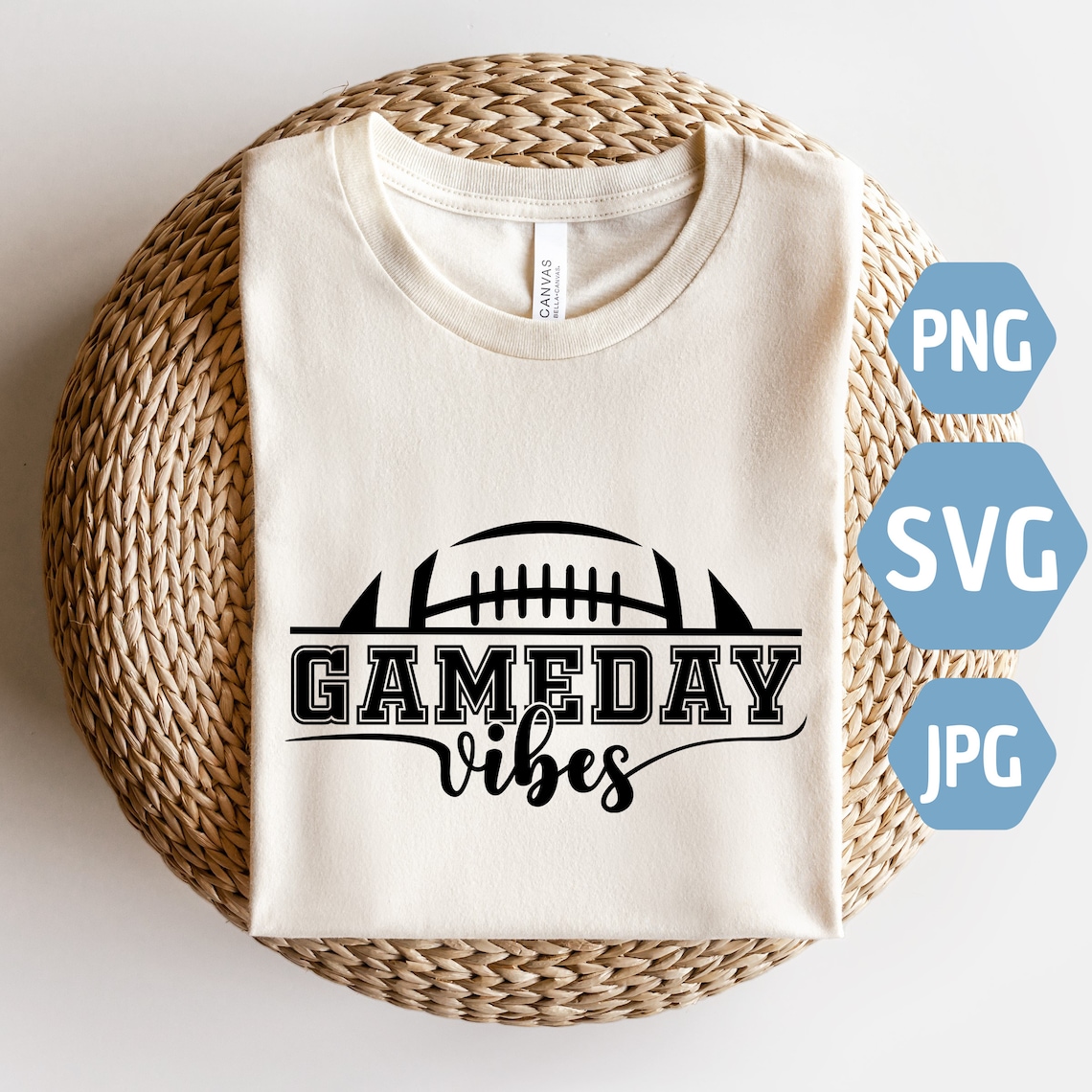 Football Game Day Vibes SVG Game Day SVG Game Day Shirt SVG - Etsy