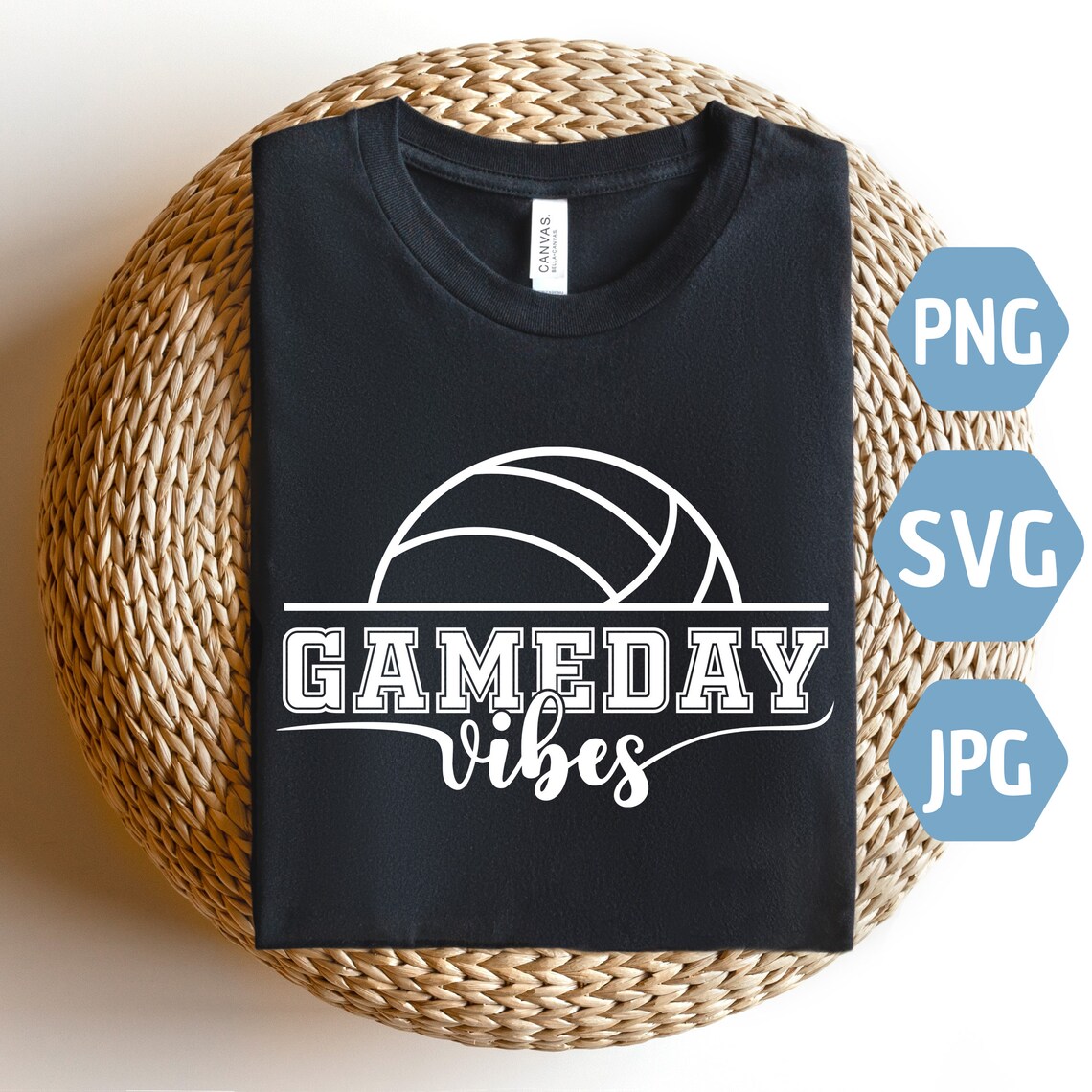 Volleyball Game Day Vibes Svg Volleyball Svg Game Day Svg - Etsy