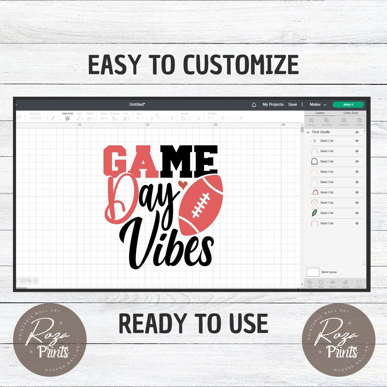 Game Day Vibes SVG Game Day Svg Football Game Day Svg Rugby - Etsy