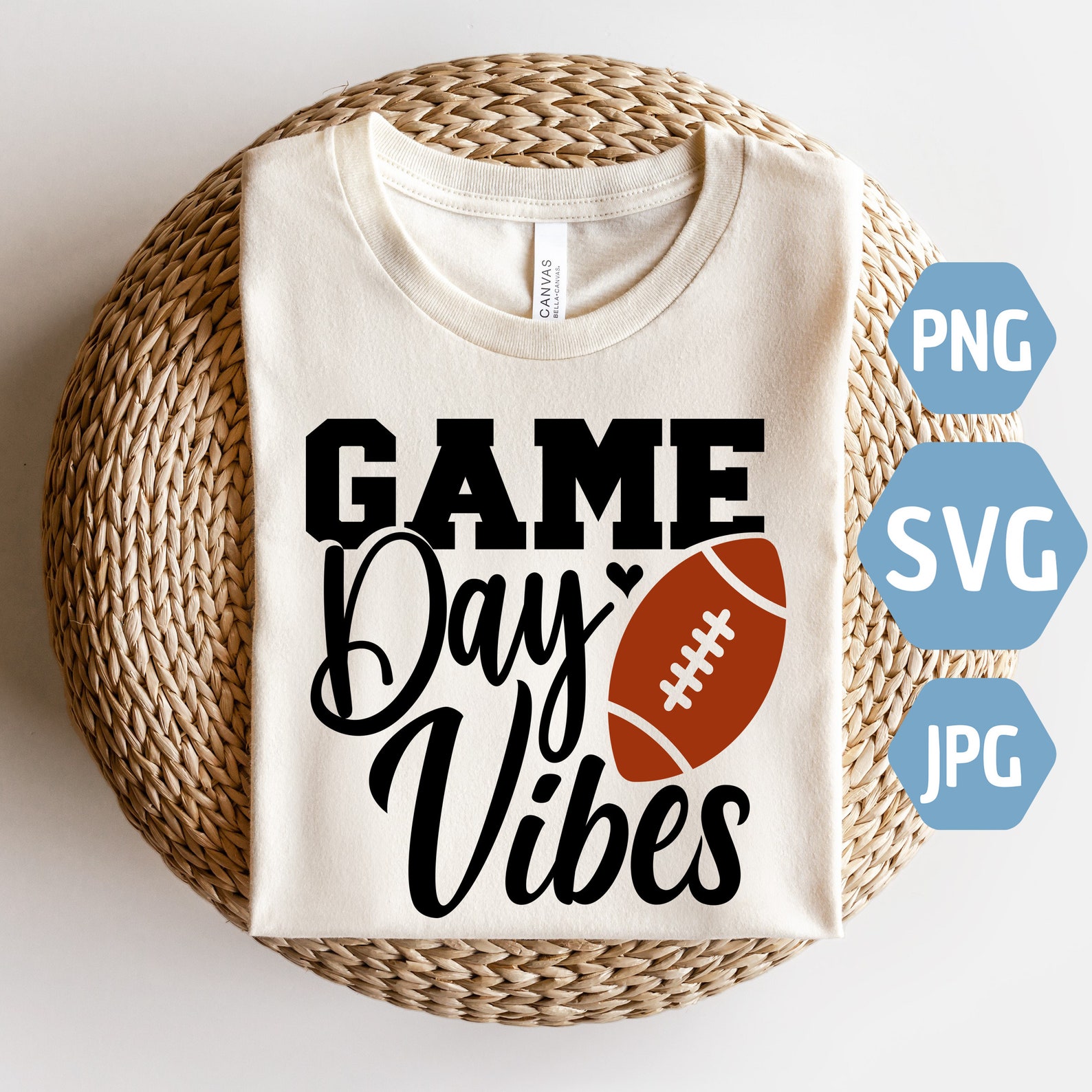 Game Day Vibes SVG Game Day Svg Football Game Day Svg Rugby - Etsy