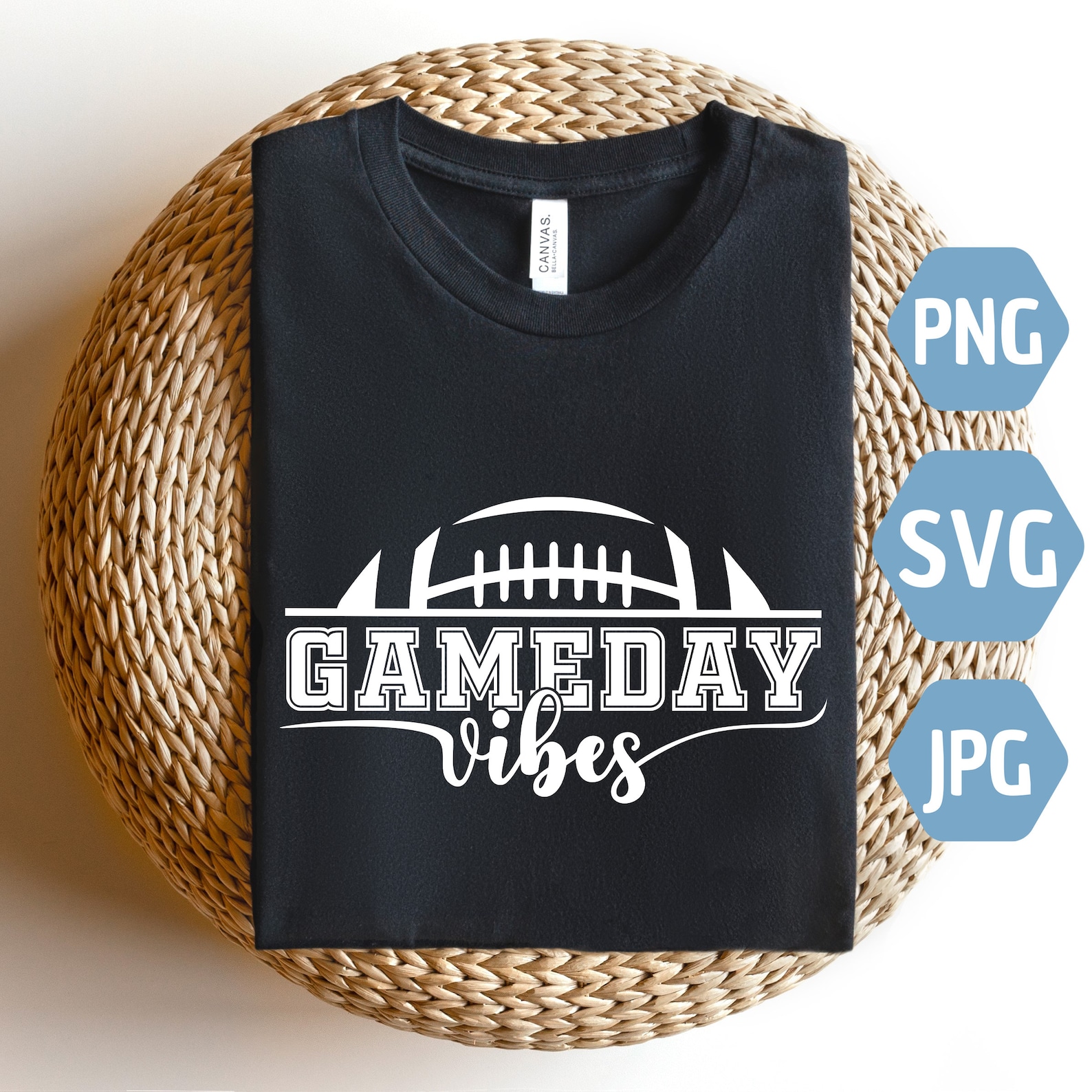 Football Game Day Vibes SVG Game Day SVG Game Day Shirt SVG - Etsy