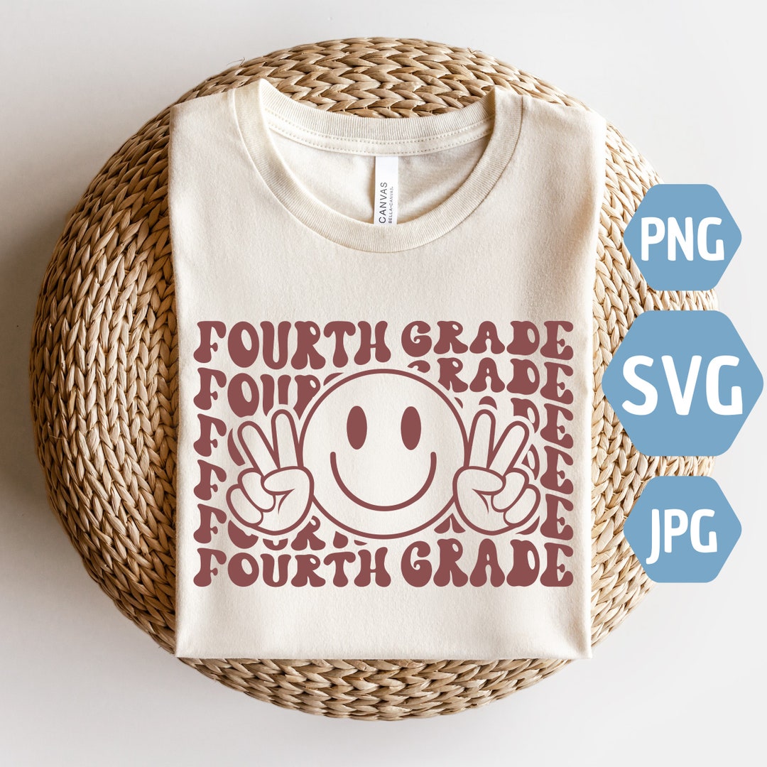 Fourth Grade Svg, 4th Grade Svg, Teach SVG and PNG, Teacher Life Svg ...