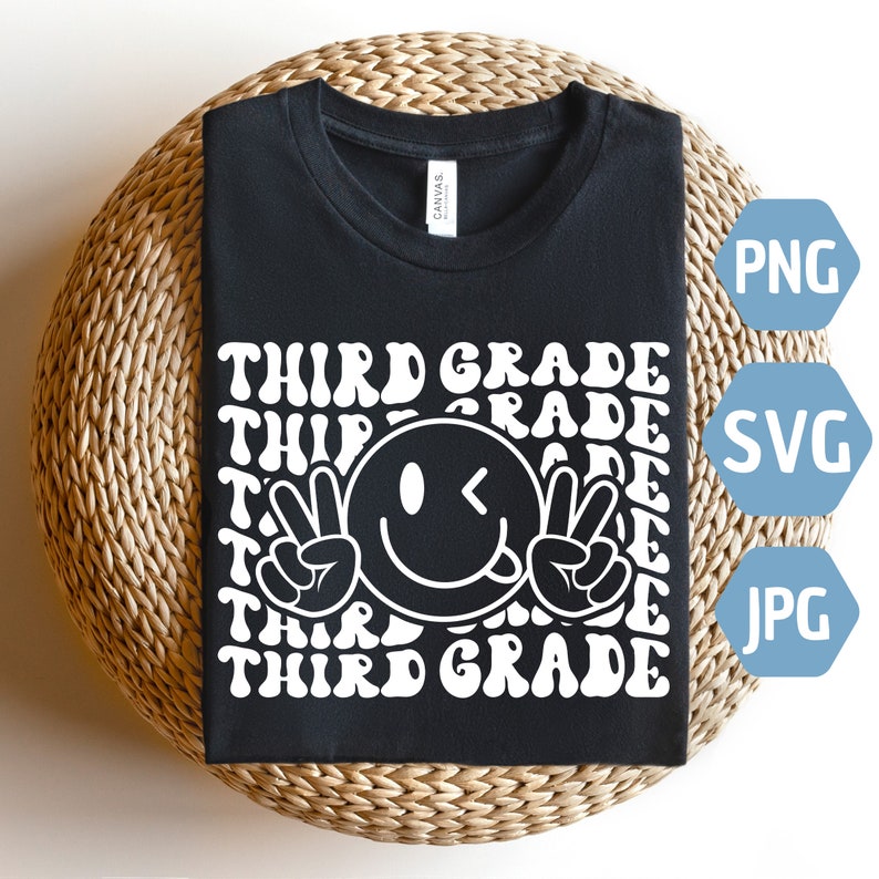 Third Grade Svg 3rd Grade Svg Teach SVG and PNG Teacher - Etsy