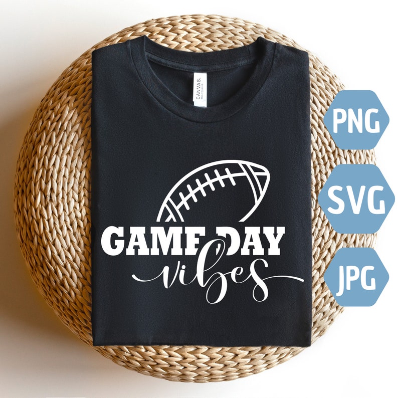Game Day Vibes SVG Game Day Svg Football Game Day Svg Rugby - Etsy