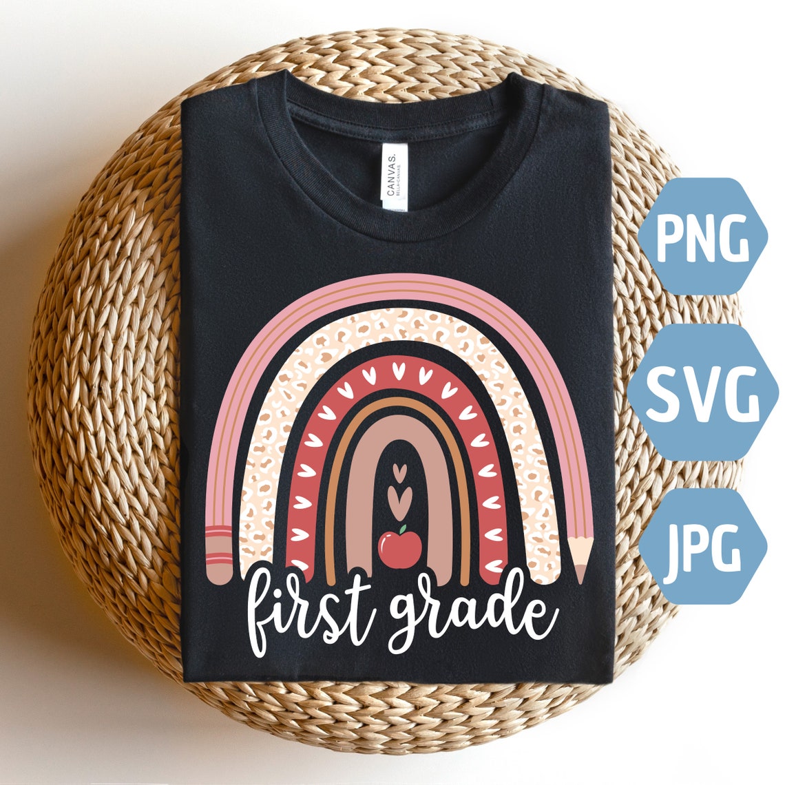 First Grade Svg 1st Grade Svg Teach SVG and PNG Teacher - Etsy