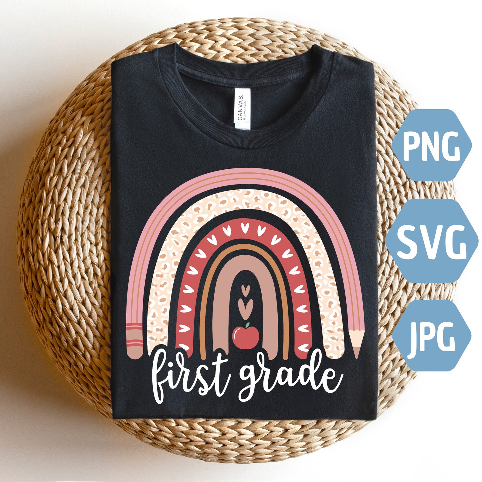 First Grade Svg 1st Grade Svg Teach SVG and PNG Teacher - Etsy