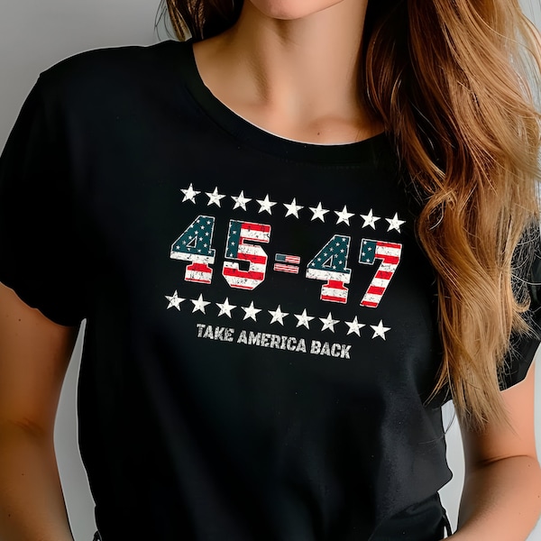 Trump 45 47 Shirts - Etsy