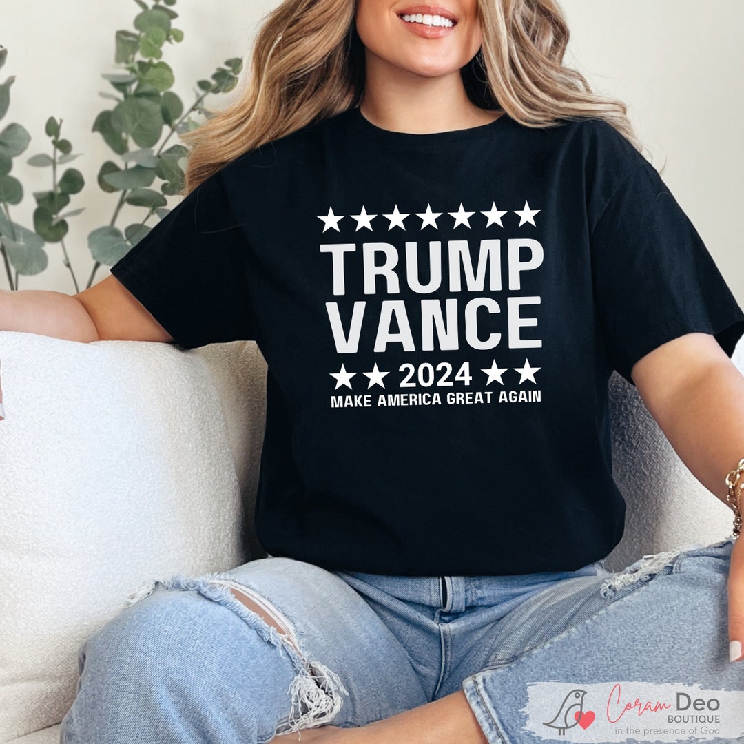 Trump J D Vance Shirt MAGA 2024 Shirt Trump Merchandise Conservative ...