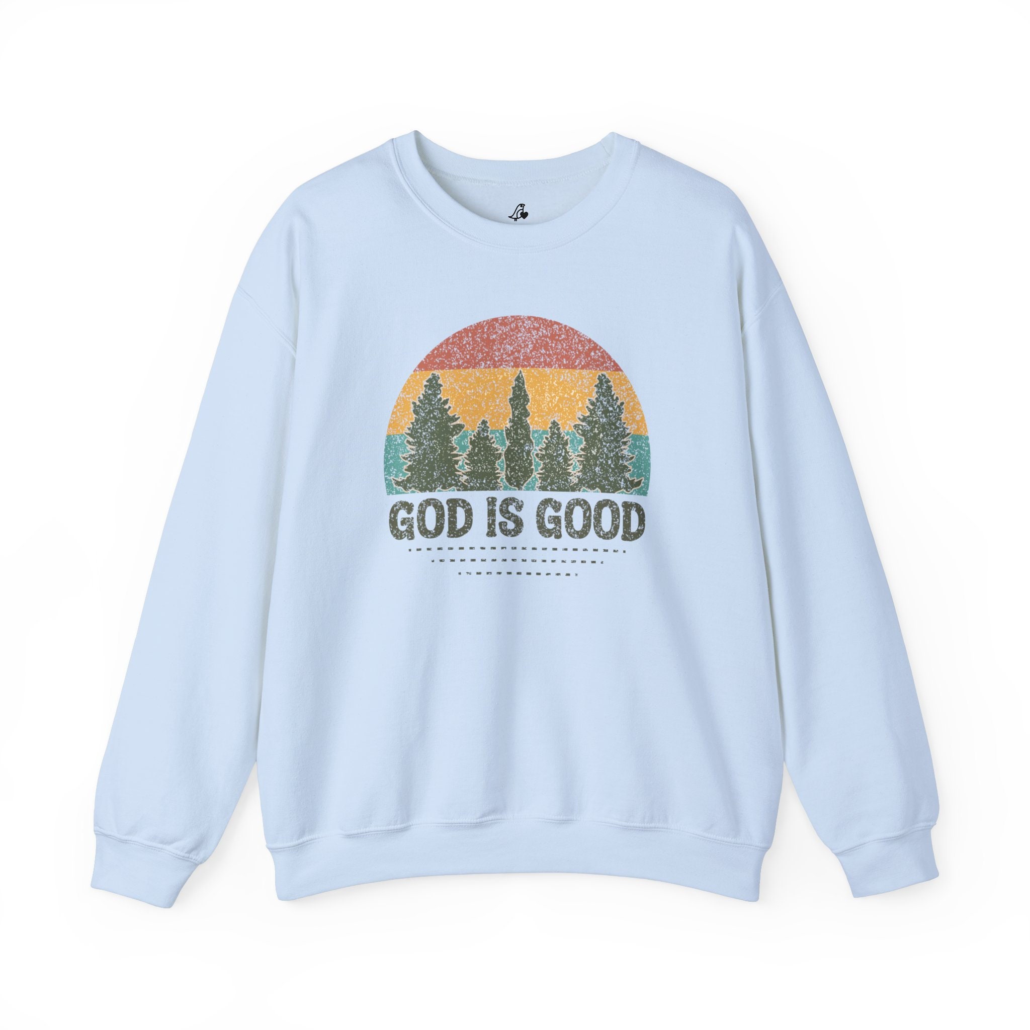 God is Good Retro Nature Sweatshirt, Godly Clothing, Kingdom Apparel ...