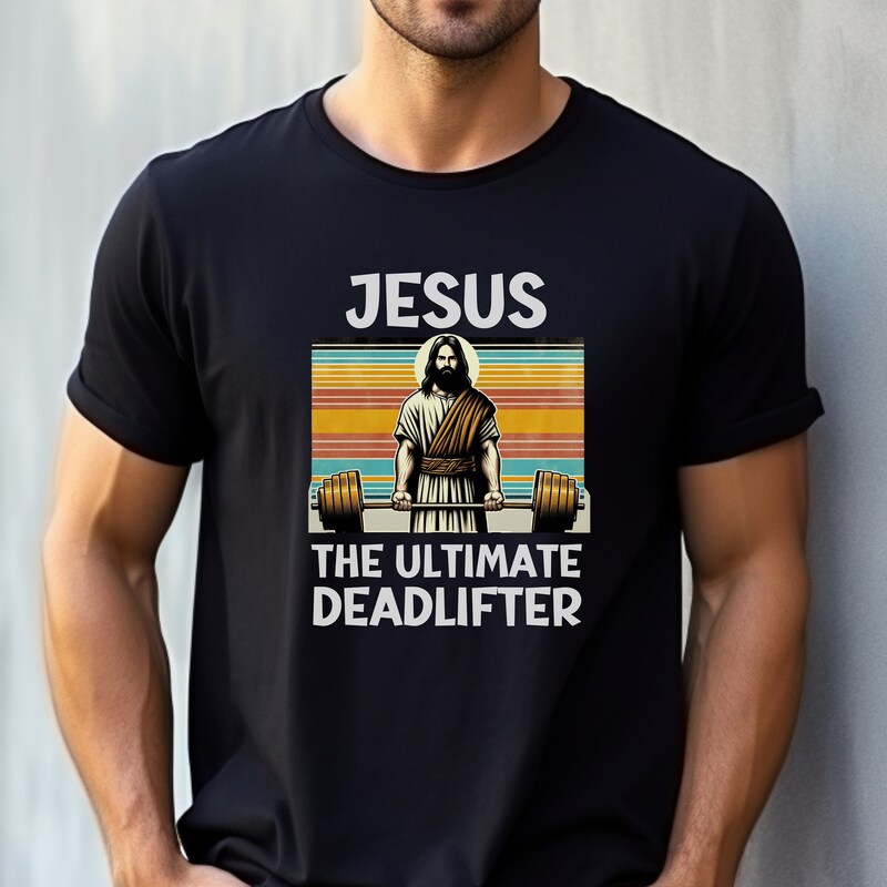 Jesus Lifting Weights Svg - Etsy