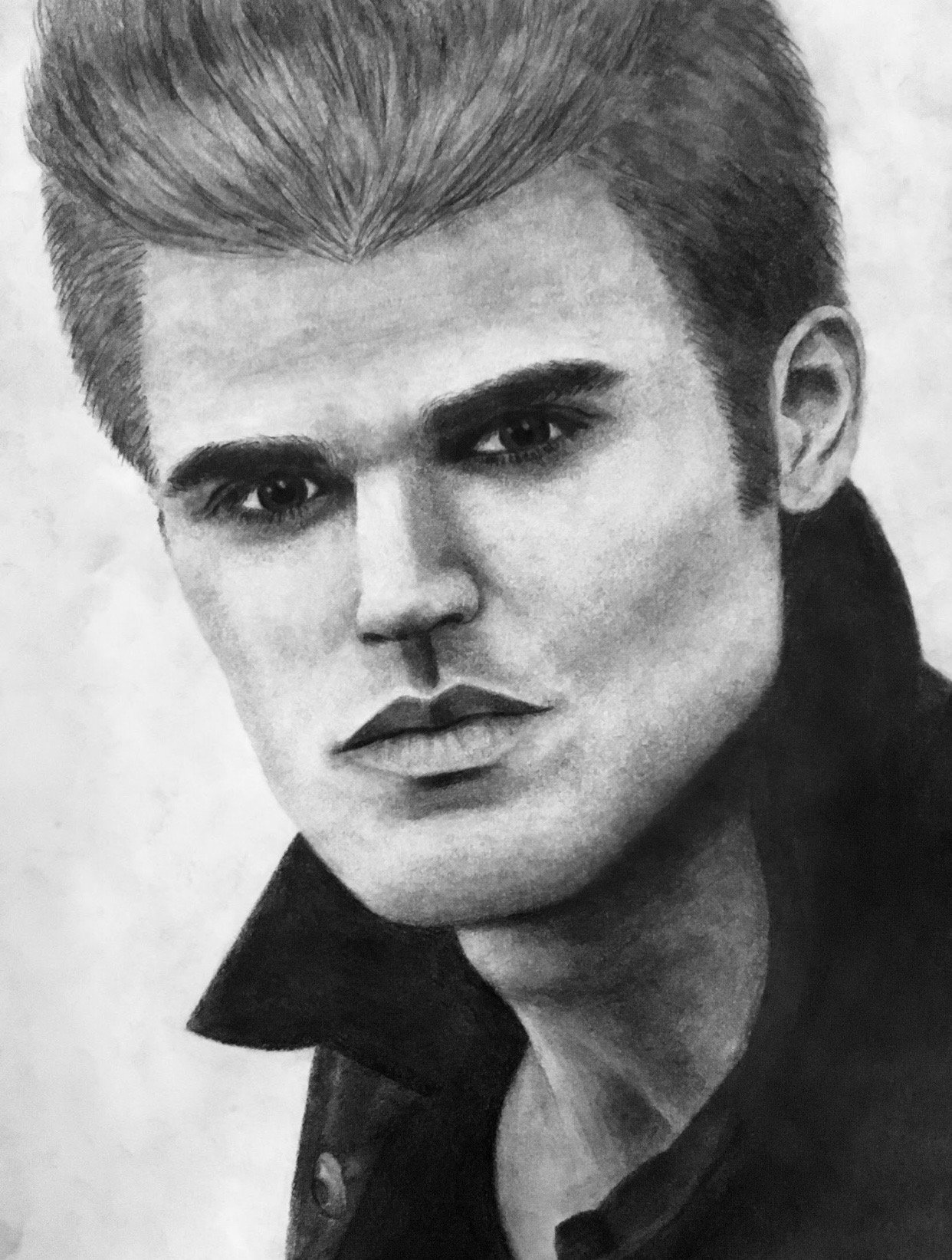 Pencil Portrait From Photo Hand Drawn Portrait Custom Pencil Drawing ...