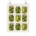 Pickle Poster for Pickle Lover Gift Pickle Jars Print Vintage Pickles ...