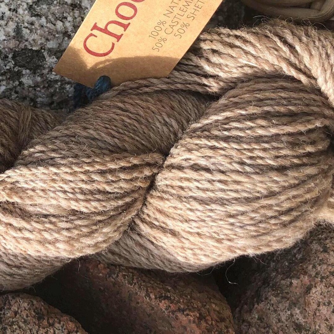 Yarn - 4-ply - Castlemilk Moorit / Shetland Blend - Natural - Etsy