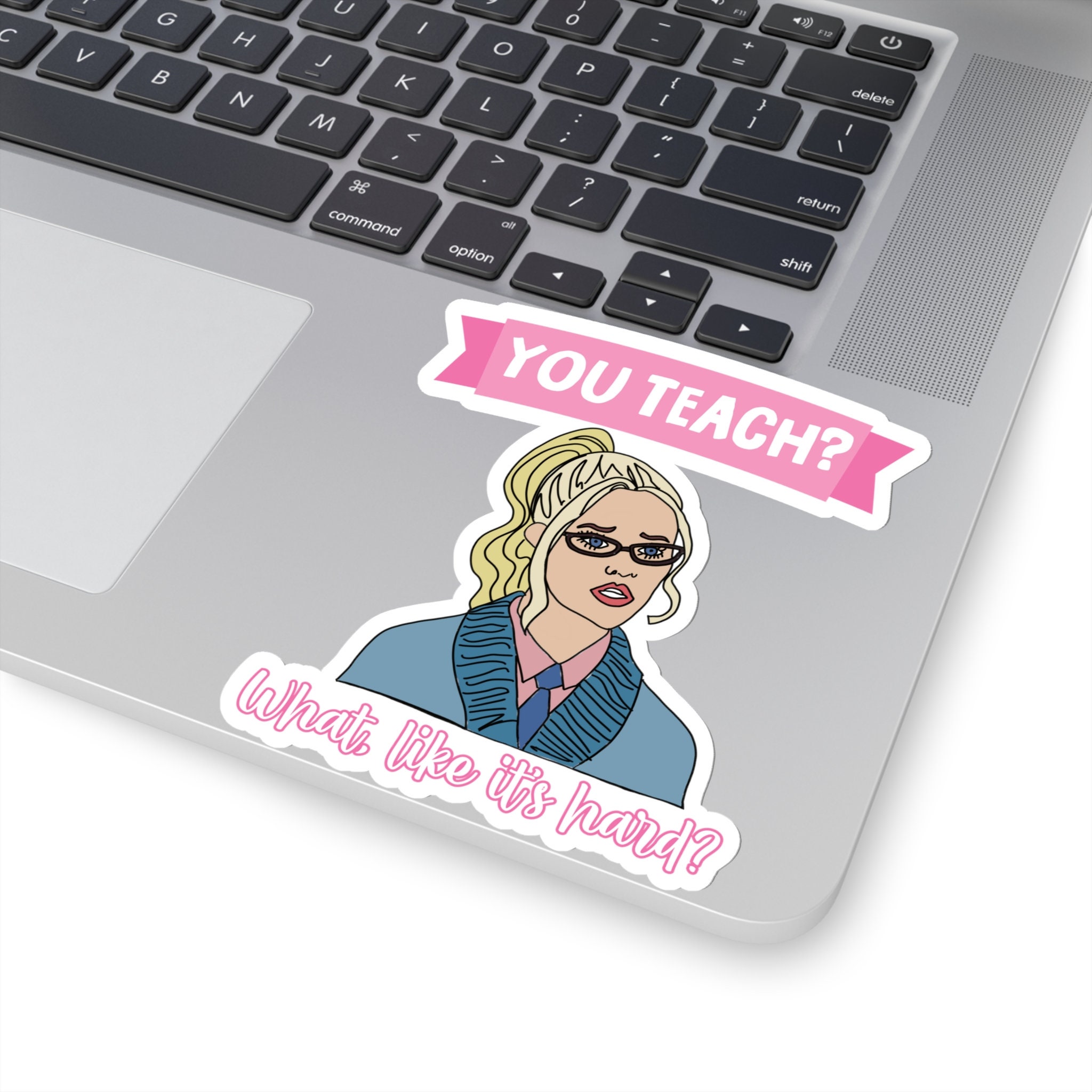 Funny / Girly Teacher Sticker - Etsy