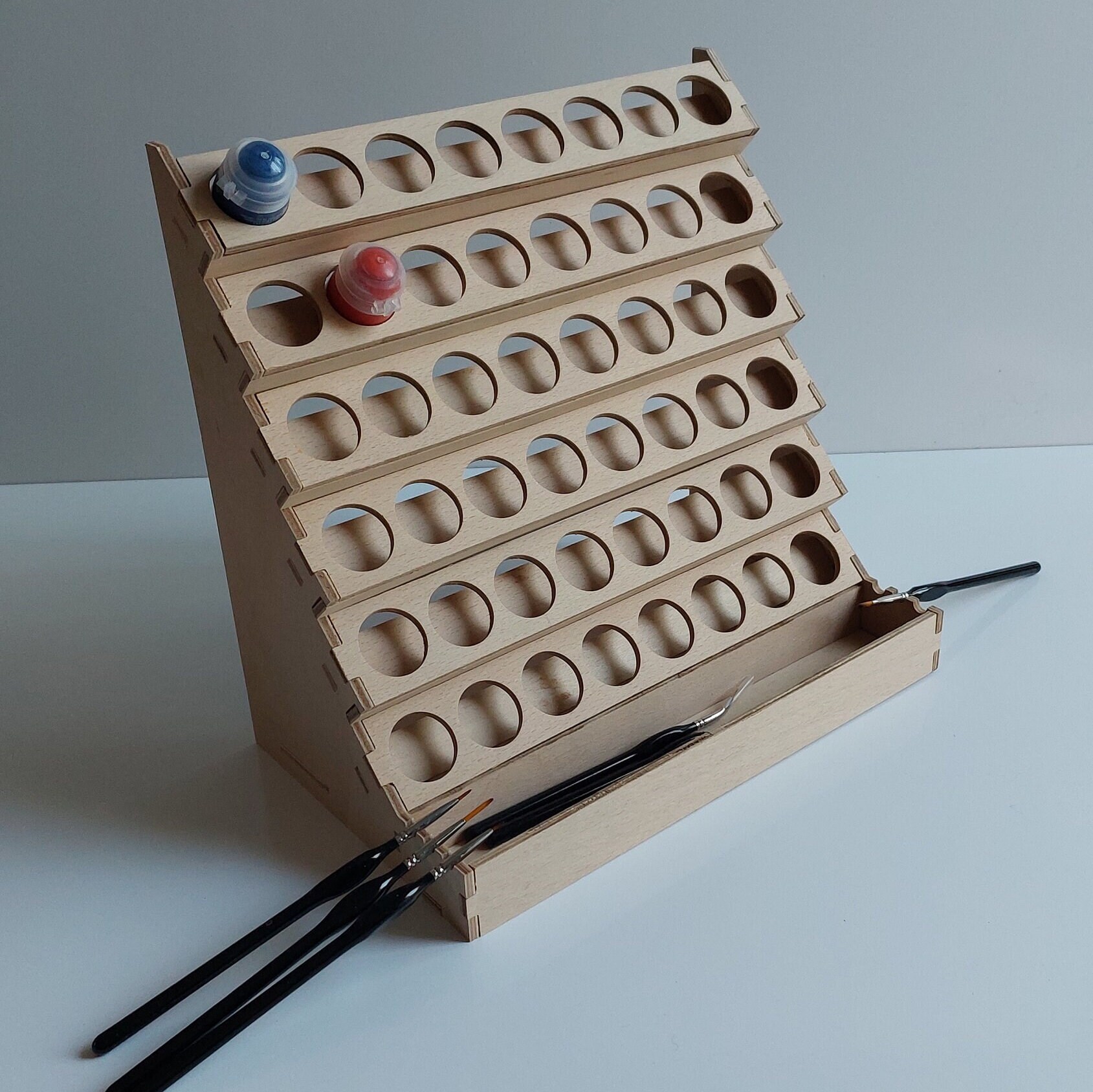 Citadel Paint Stand Paint Holder With a Small Container - Etsy UK
