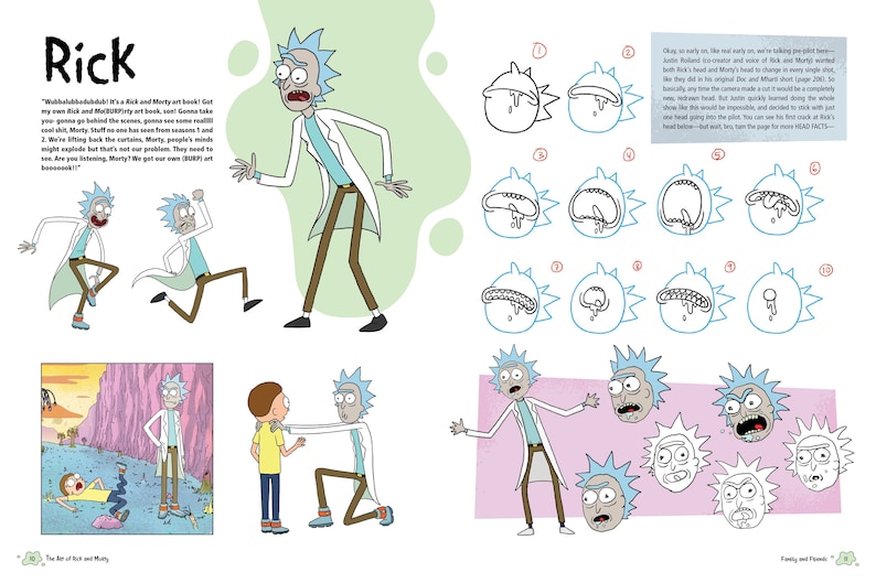 The Art of Rick and Morty - Etsy