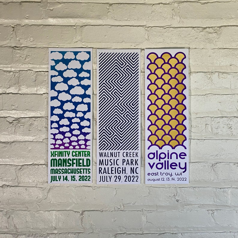 Phish Alpine Valley Poster 2022 Summer Tour - Etsy