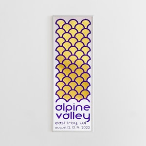 Phish • Alpine Valley Poster • 2022 Summer Tour - Etsy